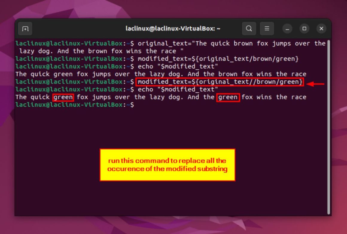 3 Best Methods To Replace A Substring With Another String In Bash