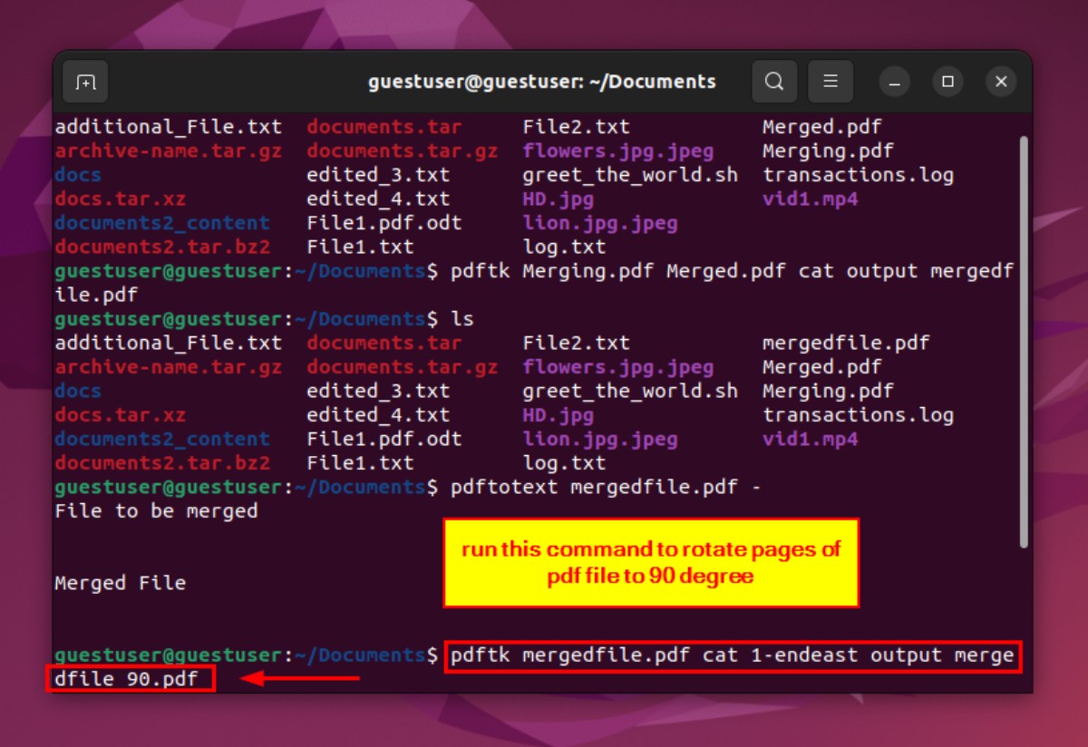 How to Merge PDF Linux [4 Easy Methods]