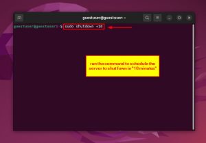 How to Shutdown Ubuntu Server? [5 Best Methods]