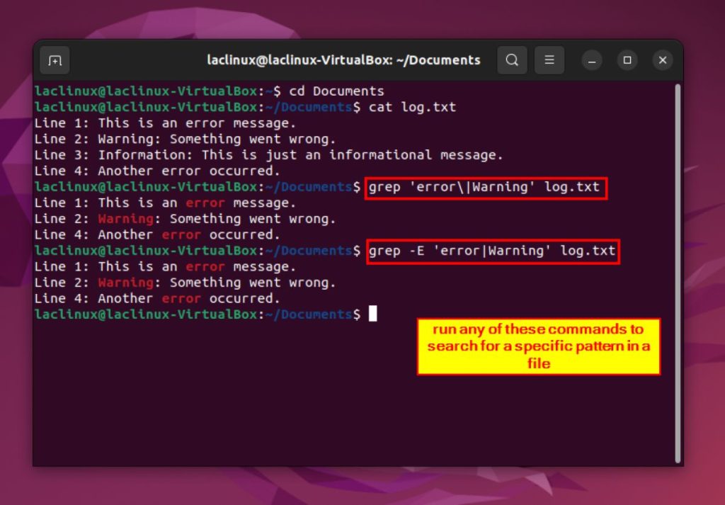 Use Grep With Or Operator And Operator And Not Operator