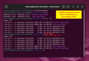 5 Ways To Use ls Command to Sort Files by Size in Linux