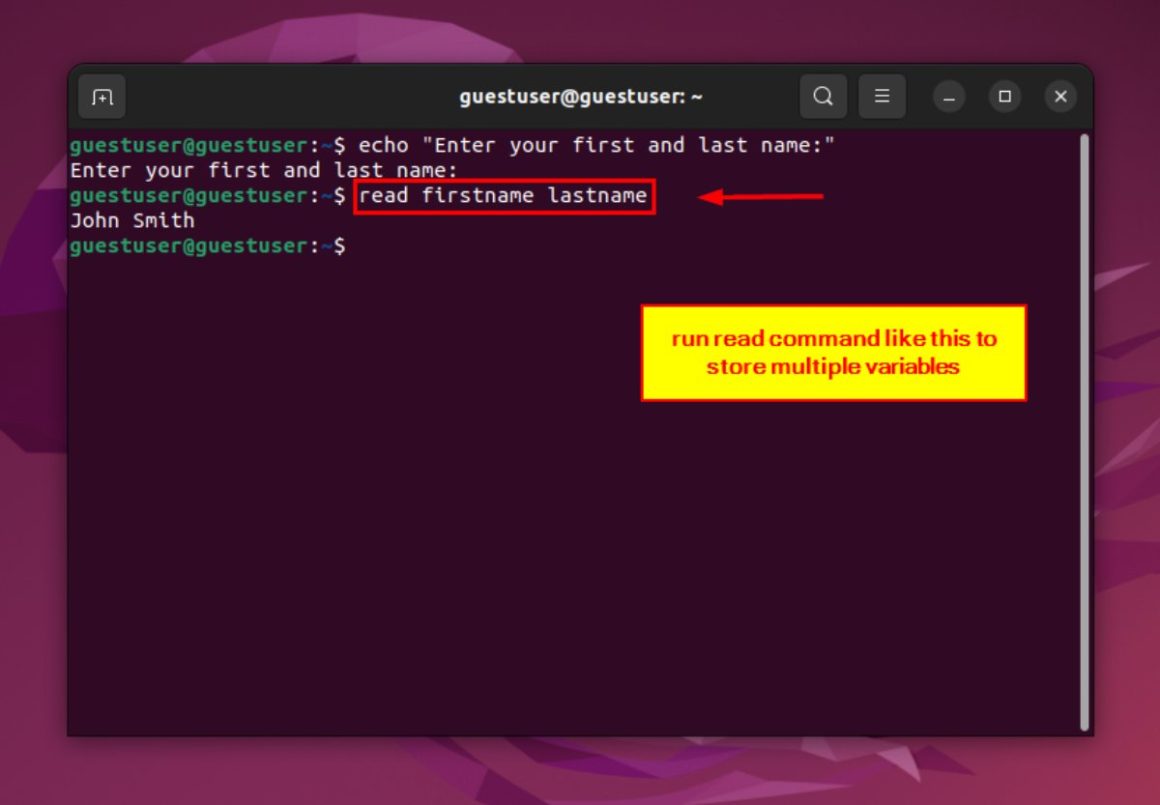 6 Best Methods to Use the Read Command in Linux
