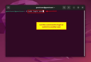 4 Simple Ways to Linux Switch Users