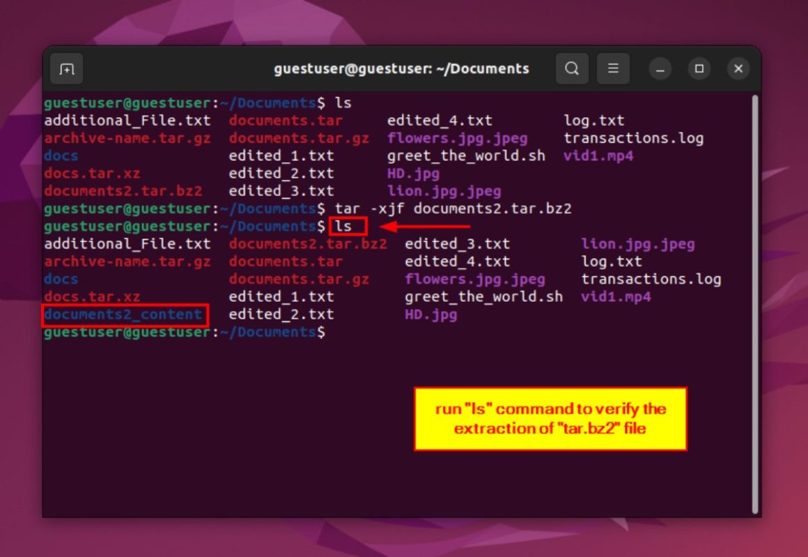 How to Extract Tar File in Linux? [2 Best Methods]