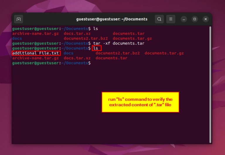 How to Extract Tar File in Linux? [2 Best Methods]