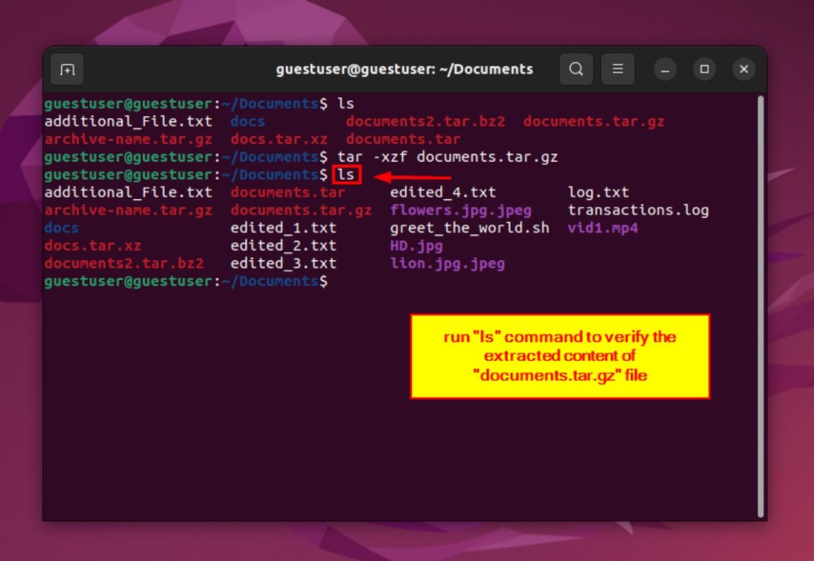 How to Extract Tar File in Linux? [2 Best Methods]