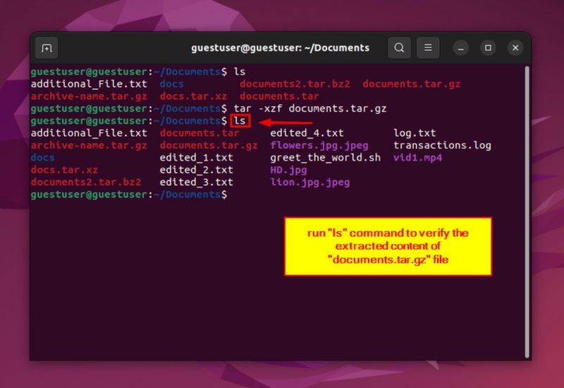 How to Extract Tar File in Linux? [2 Best Methods]