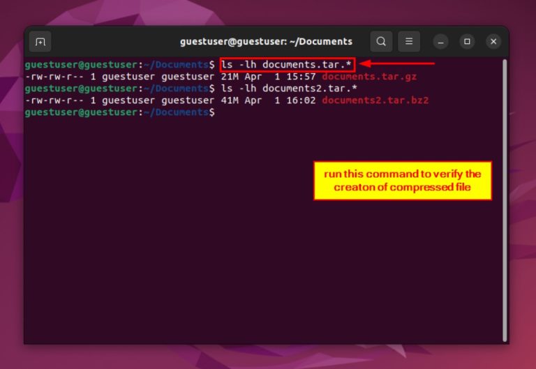 How To Use Tar Command In Linux 16 Best Uses 6245