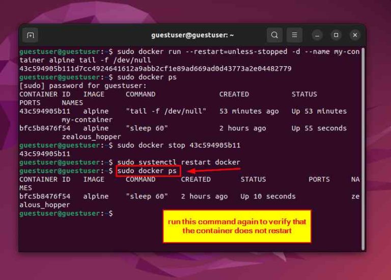 How to Implement Docker Restart Policies?