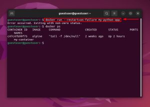 How to Implement Docker Restart Policies?