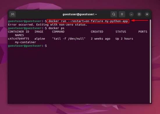 How to Implement Docker Restart Policies?