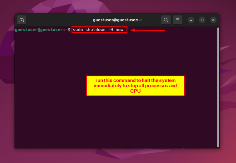 How to Use the Linux Shutdown Command [9 Best Ways]