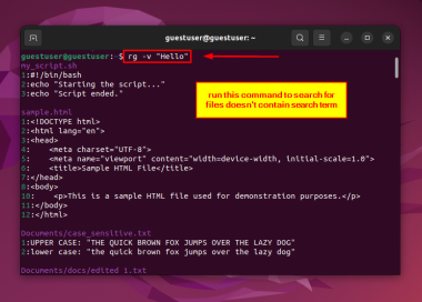 10 Best Ways to Use ripgrep Command in Linux