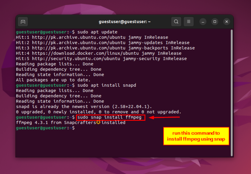 How to Install FFmpeg Ubuntu [2 Best Methods]