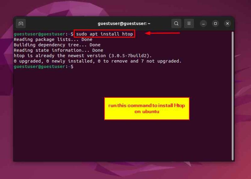 How to Install and Use Htop in Linux? 3 Best Methods