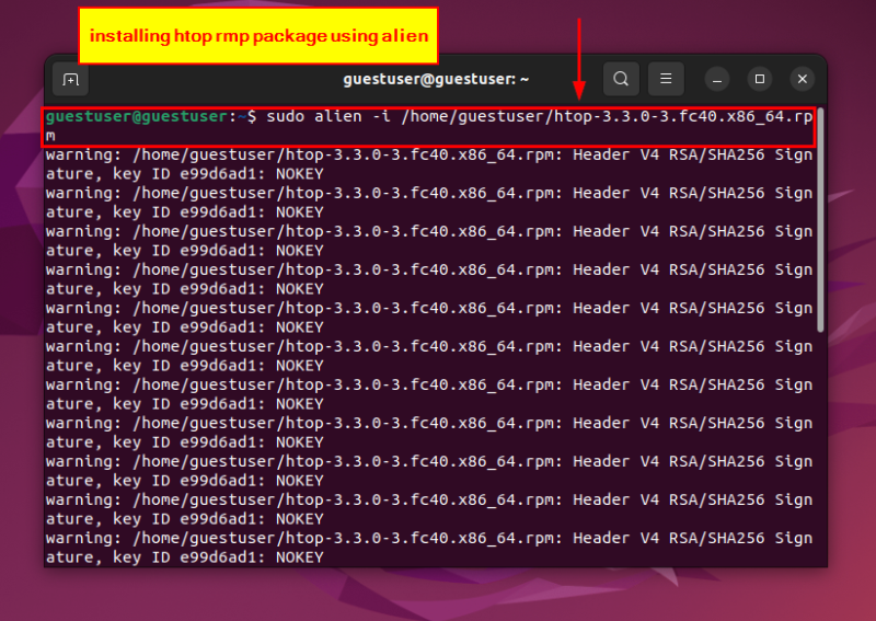 10 Simple Steps to Install RPM Ubuntu