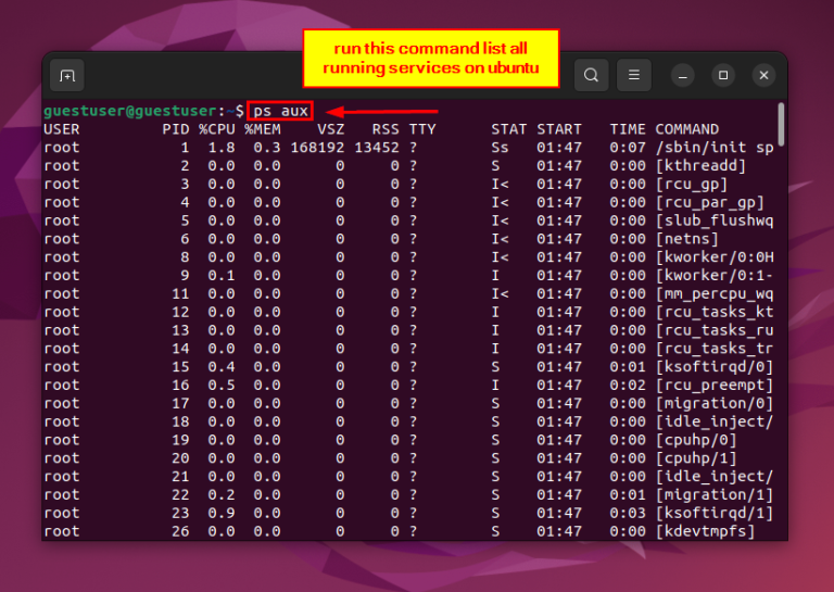 How to List All Services Ubuntu [4 Best Methods]