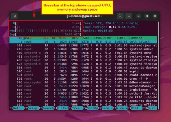 How to Install and Use Htop in Linux? 3 Best Methods