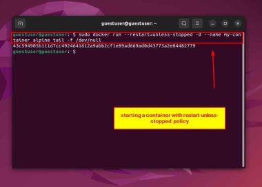 How to Implement Docker Restart Policies?