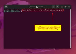 How to Implement Docker Restart Policies?