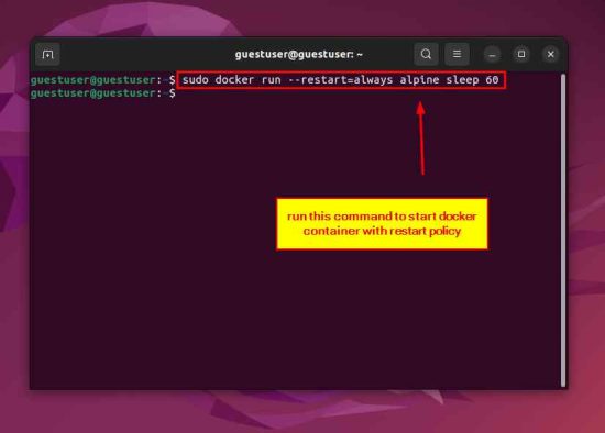How to Implement Docker Restart Policies?