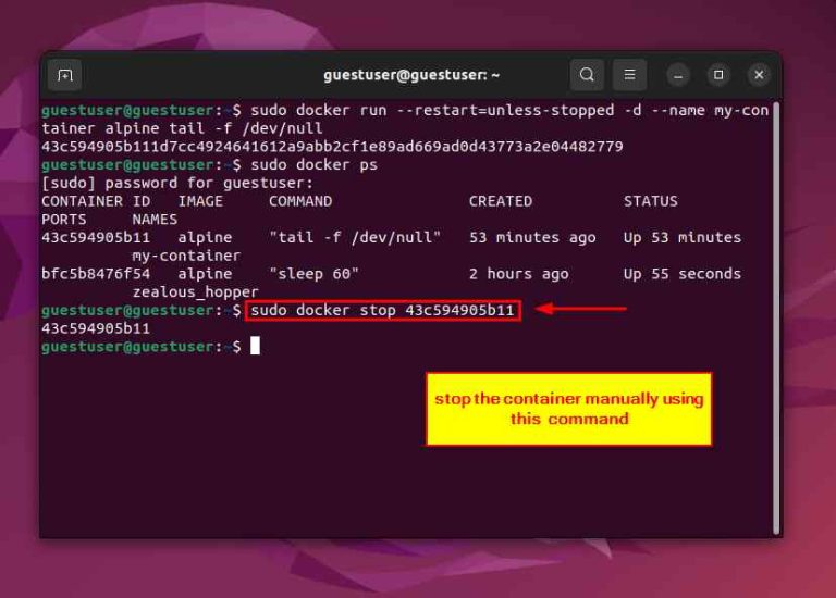 How to Implement Docker Restart Policies?