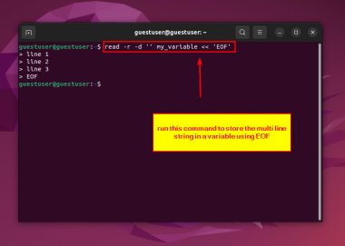 5 Best Ways to Use Cat EOF for Multi-line Strings in Bash