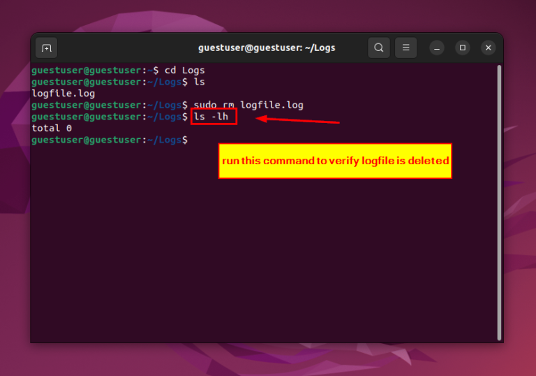How to Empty Log File Linux [6 Effective Methods]