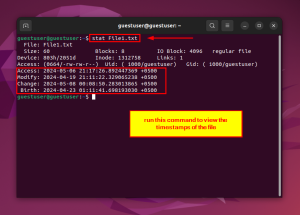 How to View Linux File Timestamps? [3 Easy Methods]