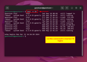 3 Easy Methods to Check Linux Login History
