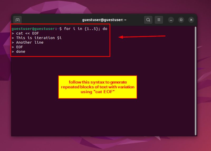5 Best Ways To Use Cat Eof For Multi Line Strings In Bash