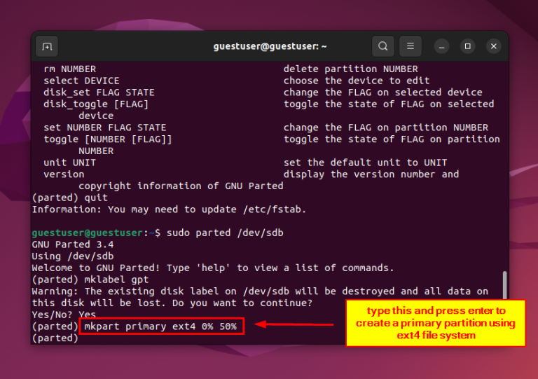 How to Create Linux Disk Partition [3 Proven Methods]