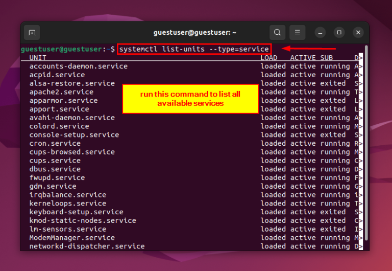 How to Linux List Services Using Systemctl [5 Easy Methods]
