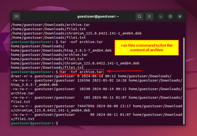 How to Use Tar Command in Linux [16 Best Uses]