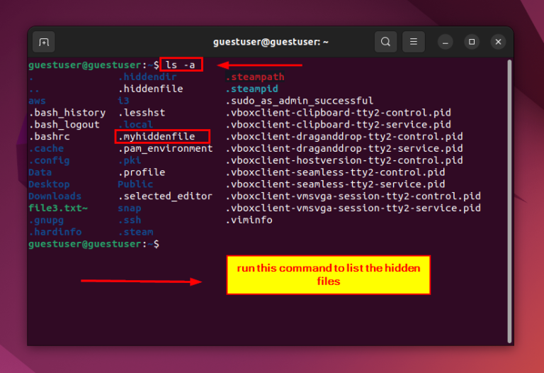 How to Show Hidden Files in Linux: 4 Best Ways
