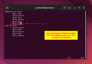 How to Delete Lines in a File Using Vim [8 Easy Ways]